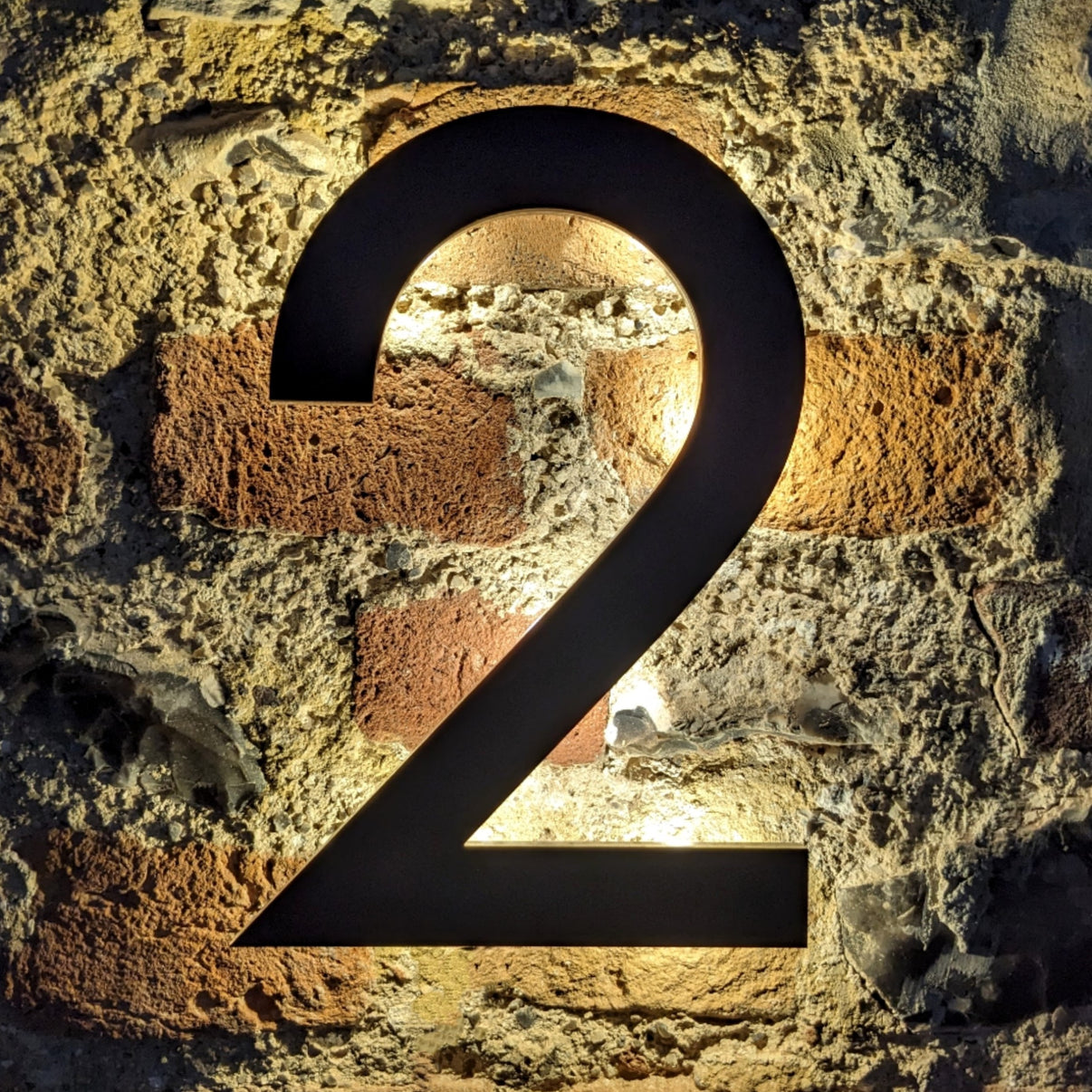 Century Gothic LED House Numbers – Housenumbers Limited