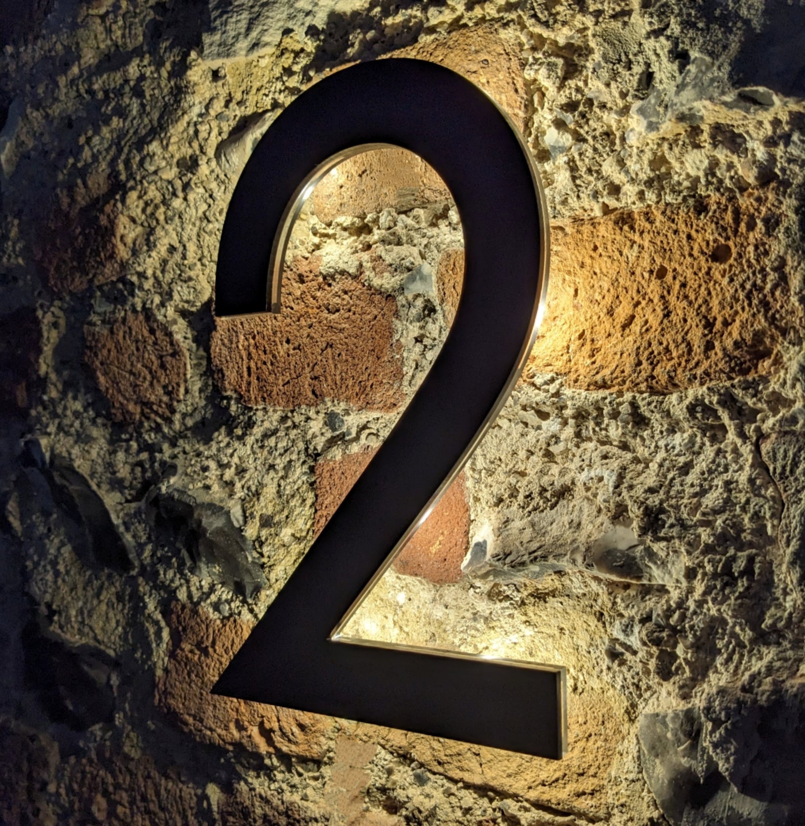 Century Gothic LED House Numbers – Housenumbers Limited