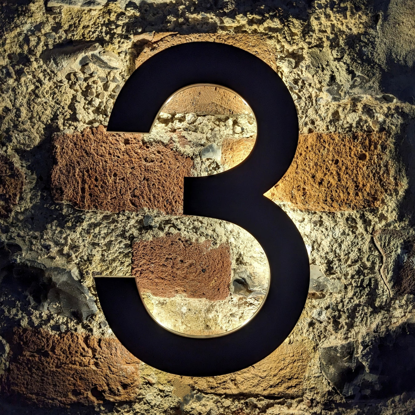 Century Gothic LED House Numbers – Housenumbers Limited