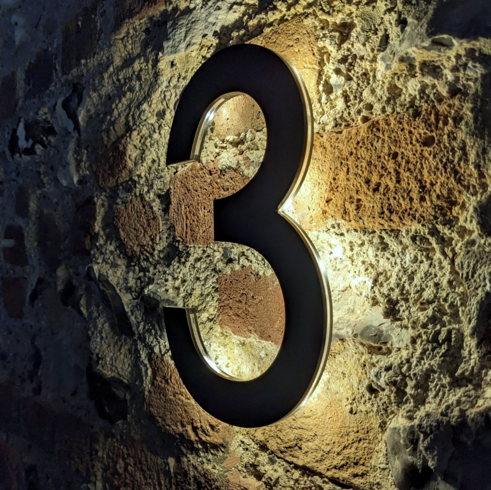 Century Gothic LED House Numbers – Housenumbers Limited