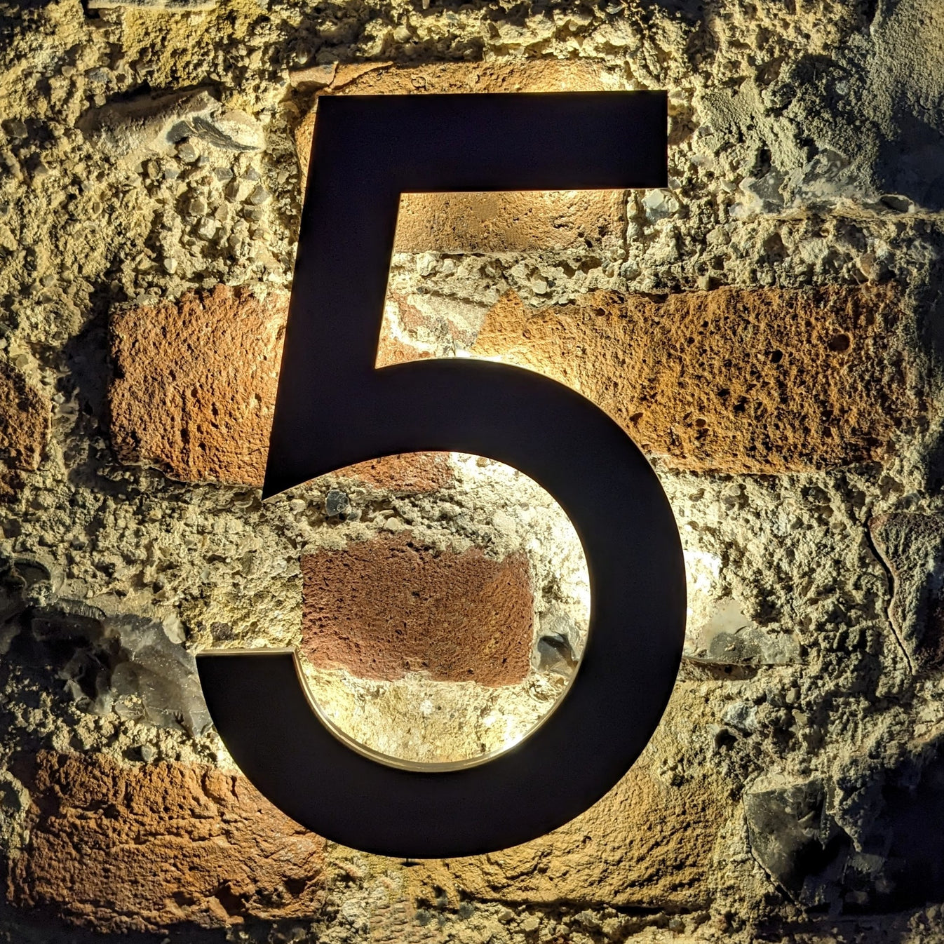 Century Gothic LED House Numbers – Housenumbers Limited