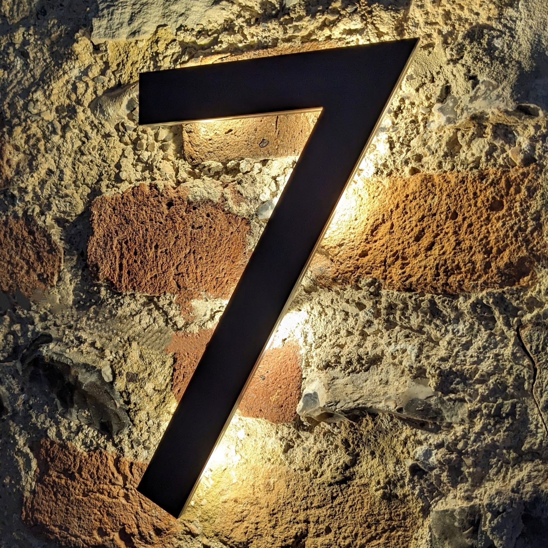 Century Gothic LED House Numbers – Housenumbers Limited