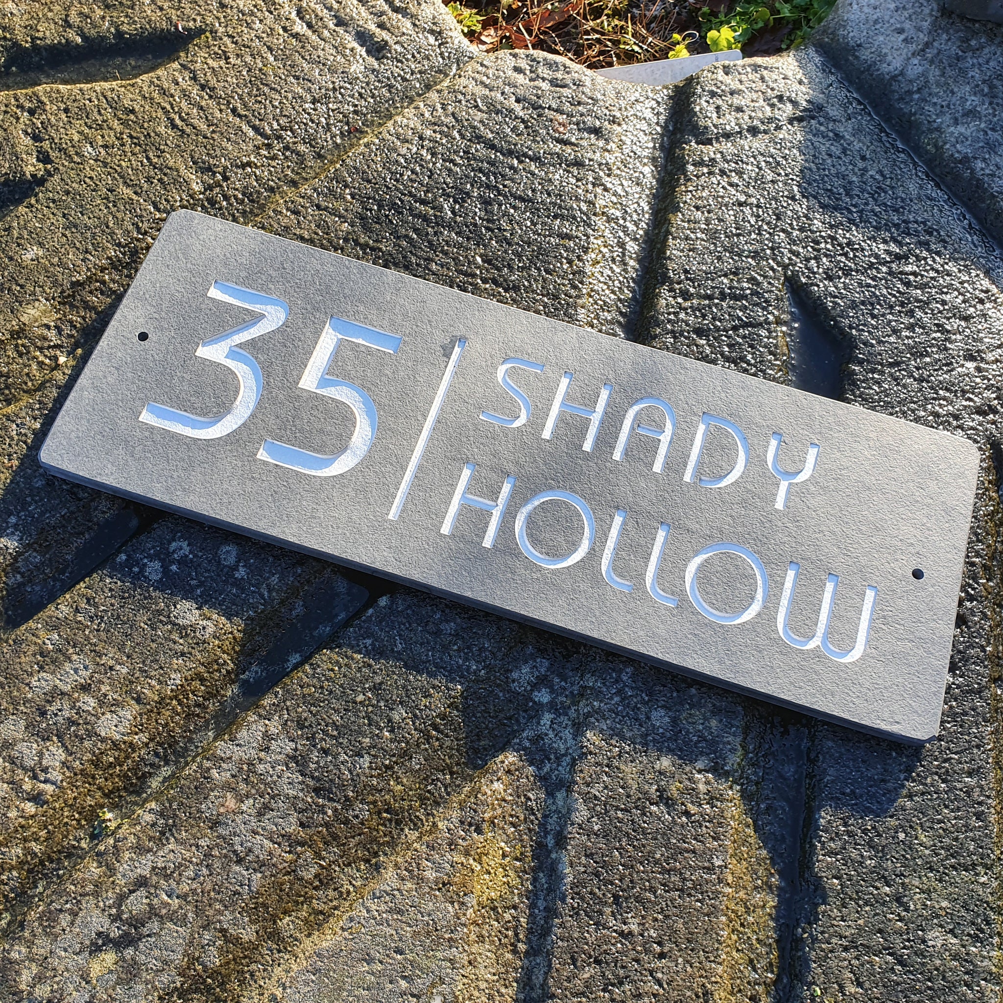 Slate House Names - Custom – Housenumbers Limited