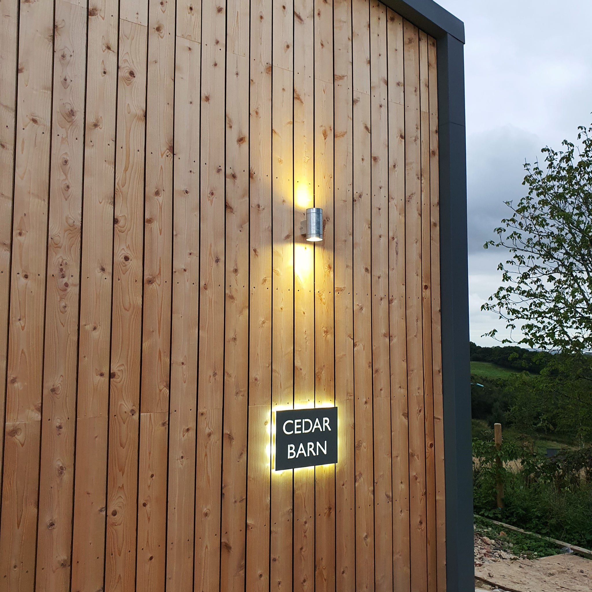 LED House Name in Stainless Steel - Custom – Housenumbers Limited