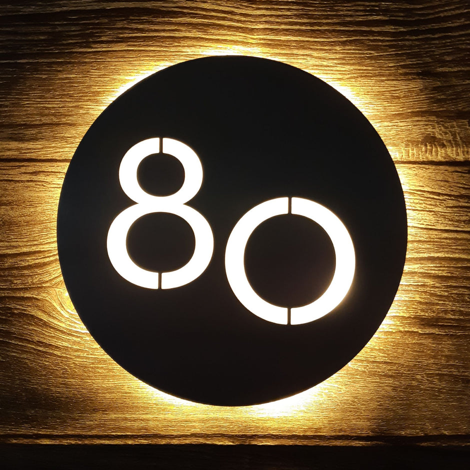 LED House Numbers – Housenumbers Limited